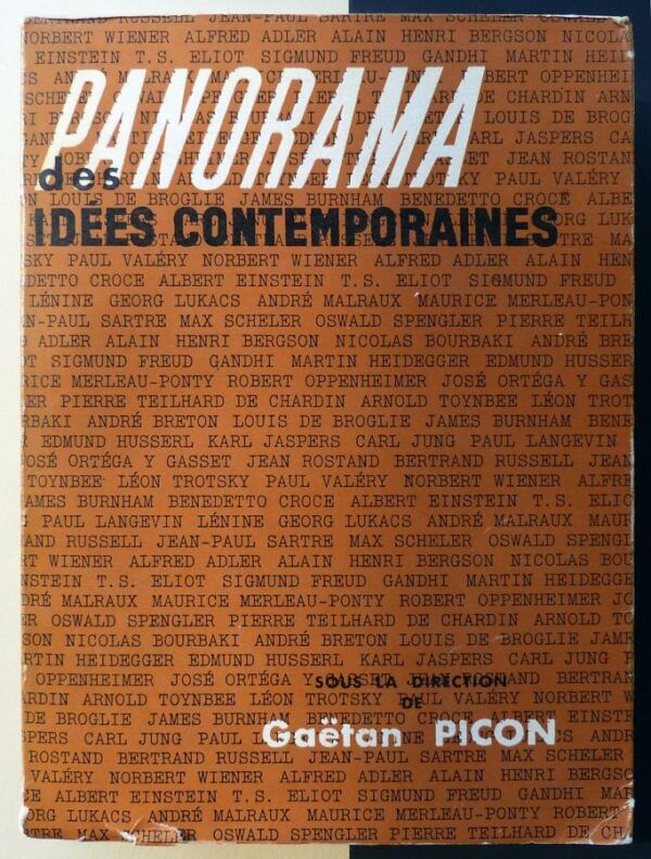 Gaëtan Picon (sous la direction de) - Panorama des idées contemporaines ...